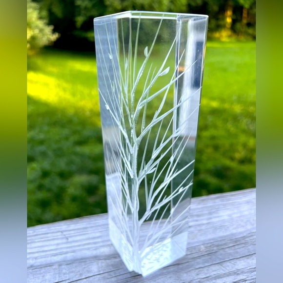 Joseph Galvan | Accents | 8 Joseph Galvan Lucite Sculpture Reverse ...